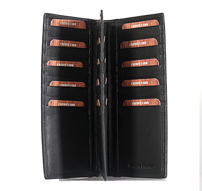 Women’s Black Wallet & Card Holder Combo – Parakram Store
